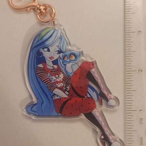 Monster Girl High Acrylic Keychains - Etsy