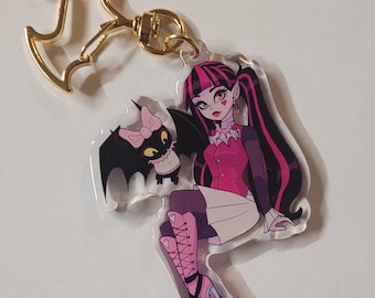Monster High Keychain - Etsy