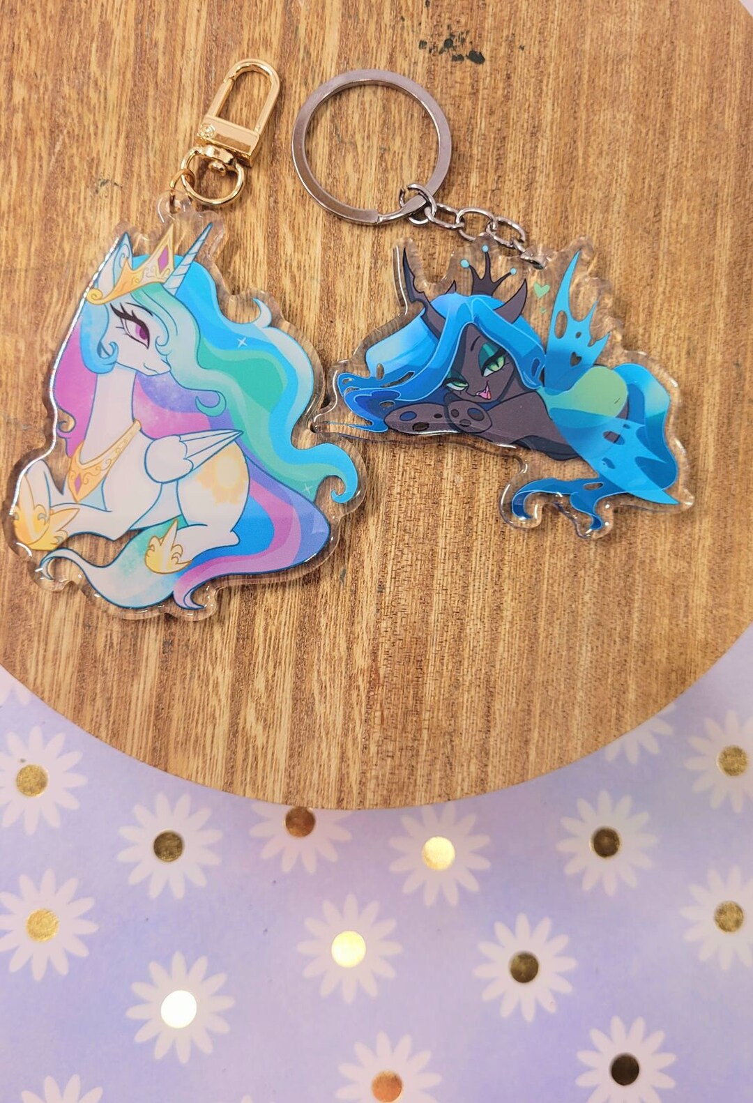 Pony Royalty Keychains My Little Pony - Etsy