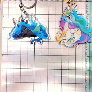 Pony Royalty Keychains My Little Pony - Etsy