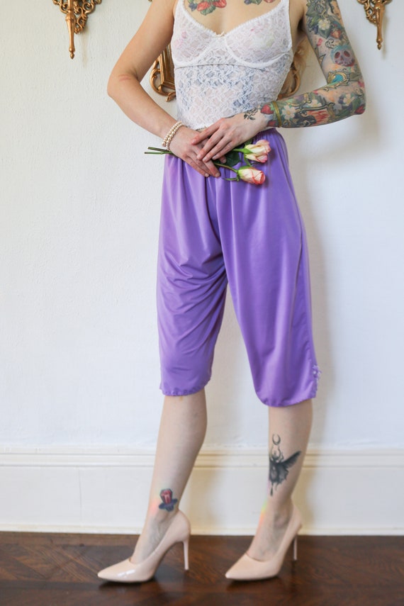 Vintage Purple Bloomers with Lace Details (Small-Medi… - Gem