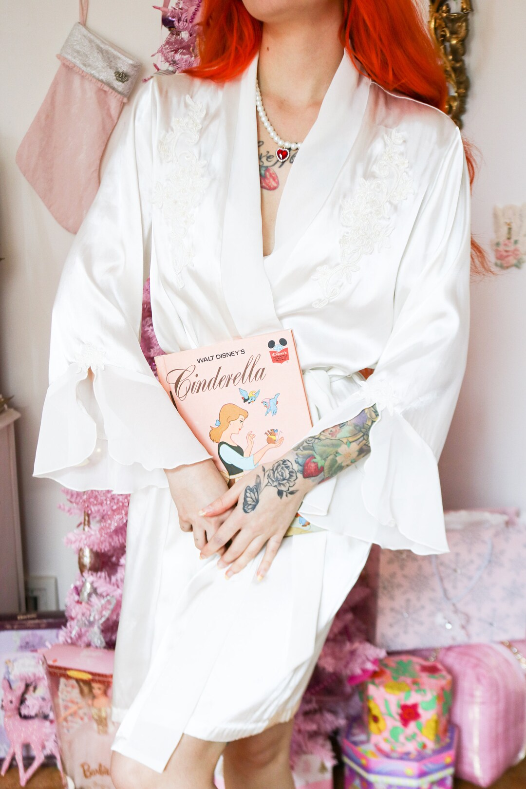 Y2K Linea Donatella Bridal Robe S/M - Etsy