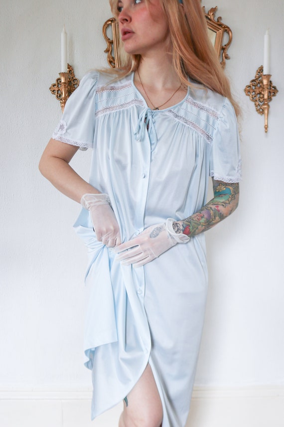 Vintage Lorraine Pastel Cinderella Style Button Up Ro… - Gem