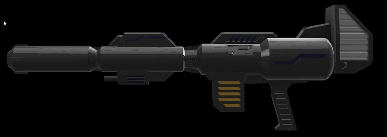 3D Print STL - Optimus Prime's Ion Blaster - Etsy