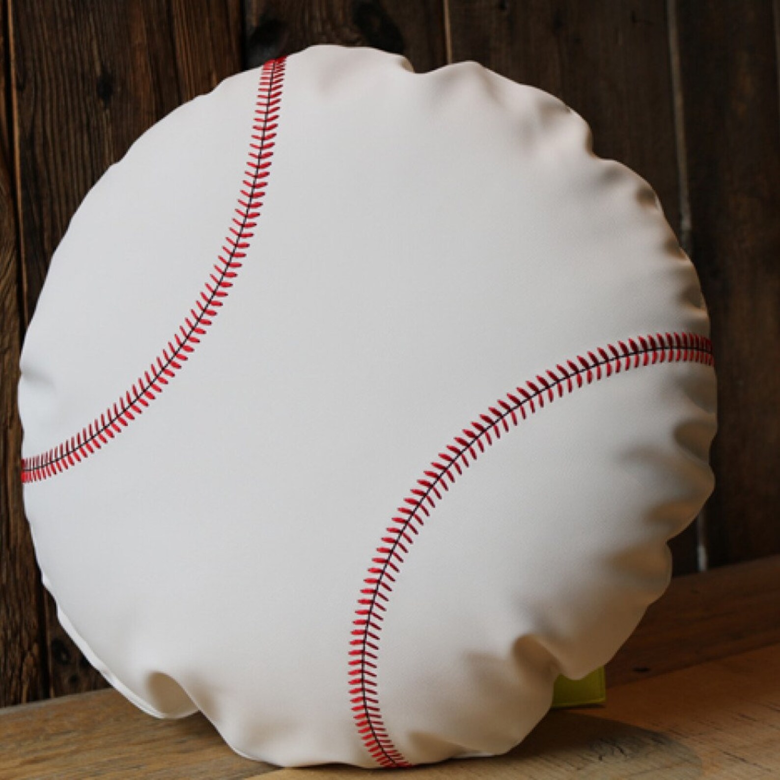 Baseball Cushion Made From Real Baseball Material and - Etsy