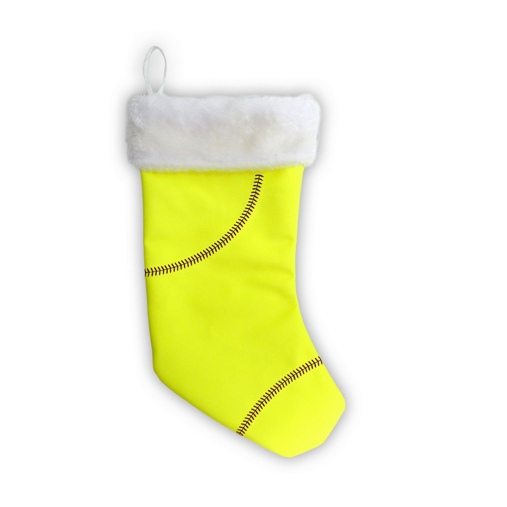 Softball Christmas Stocking Made From Real Softball Material the ...