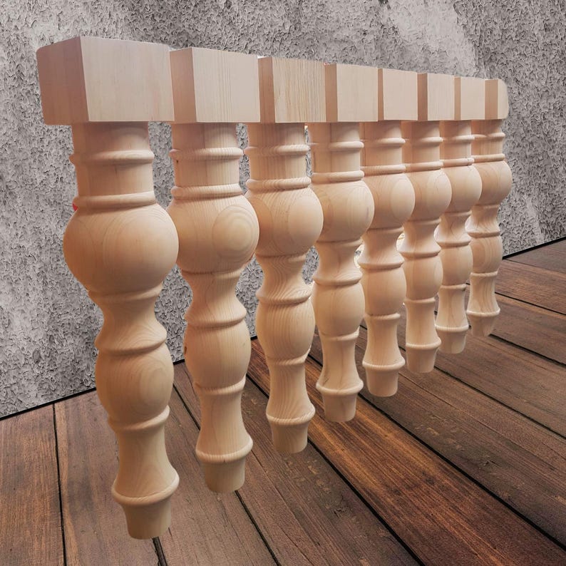 Wooden Furniture Turning Legs, Rustic Coffee Table Wooden Legs,legs for ...