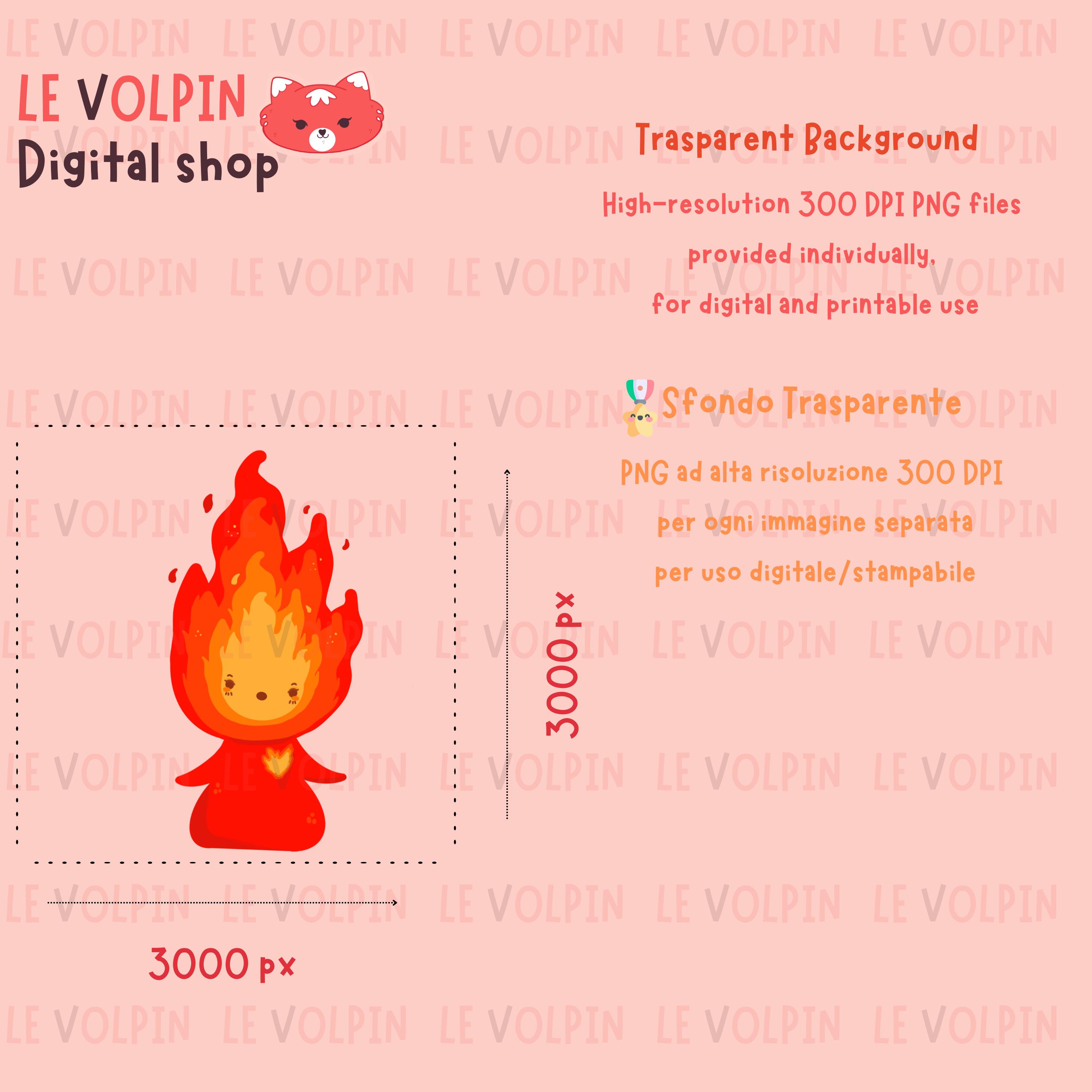 Elemental Clipart Set – Earth Air Fire Water • Magical Stickers • PNG ...