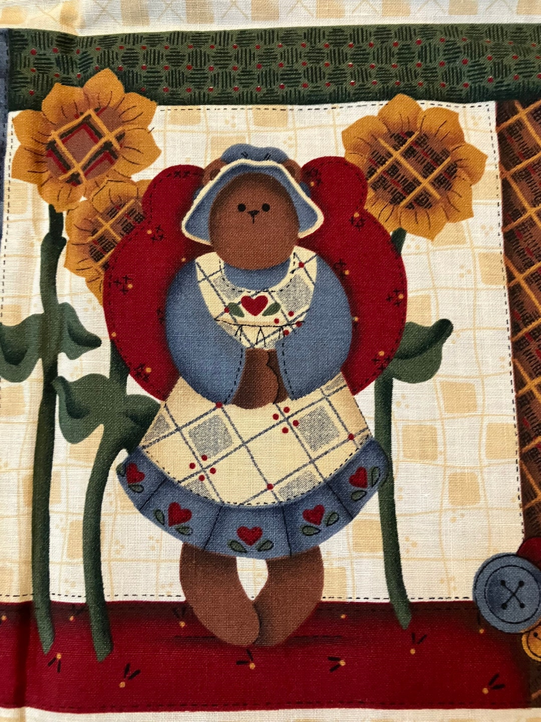 Leslie Beck - Cotton Fabric- Rare - HTF - 100% Cotton Fabric - Quilting ...
