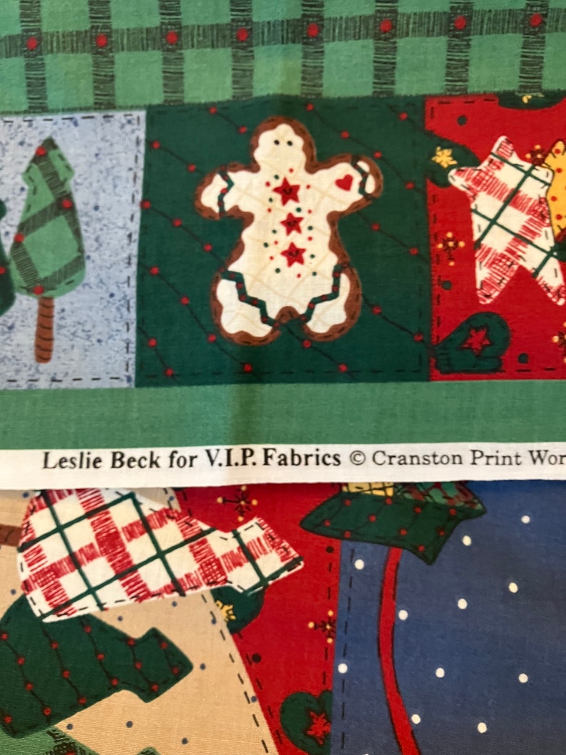 Leslie Beck - Cotton Fabric- Rare - HTF - 100% Cotton Fabric - Quilting ...