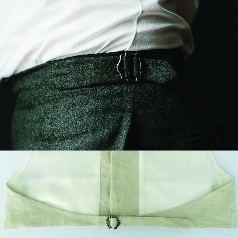Double Bar Metal Buckle, Trouser Adjuster, Waistcoat Adjuster, Bag ...
