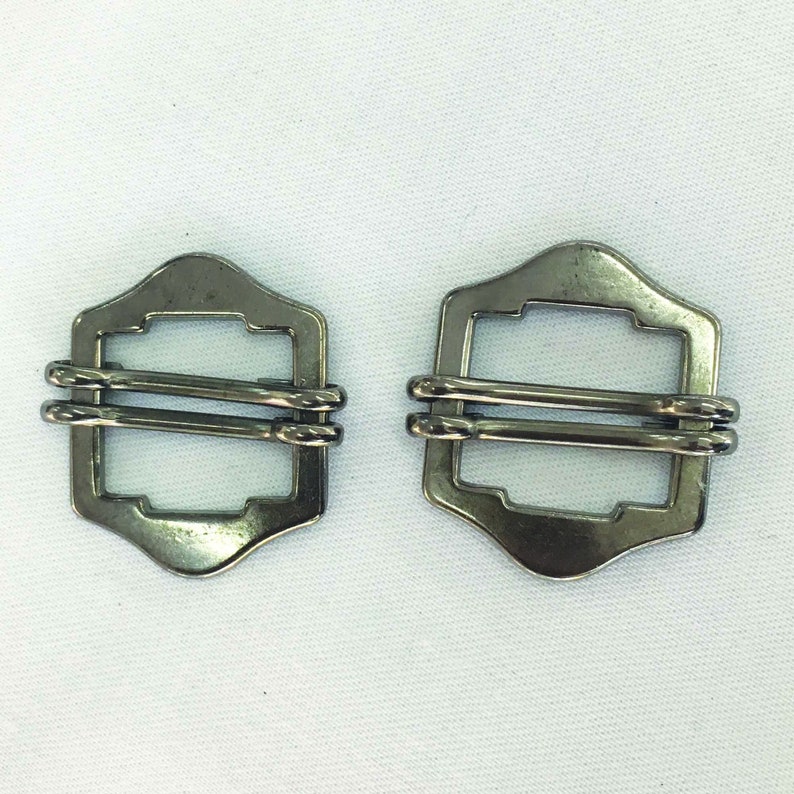 Double Bar Metal Buckle, Trouser Adjuster, Waistcoat Adjuster, Bag ...