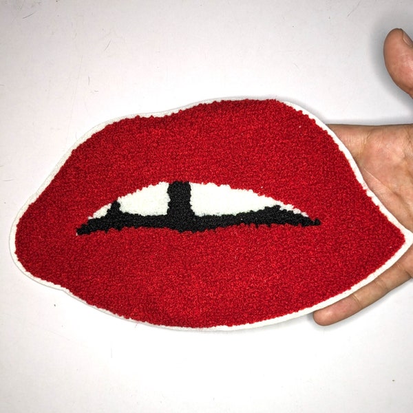 Lips Patch - Etsy
