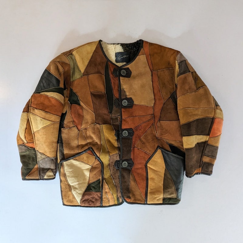 Patchwork Leather - Etsy UK