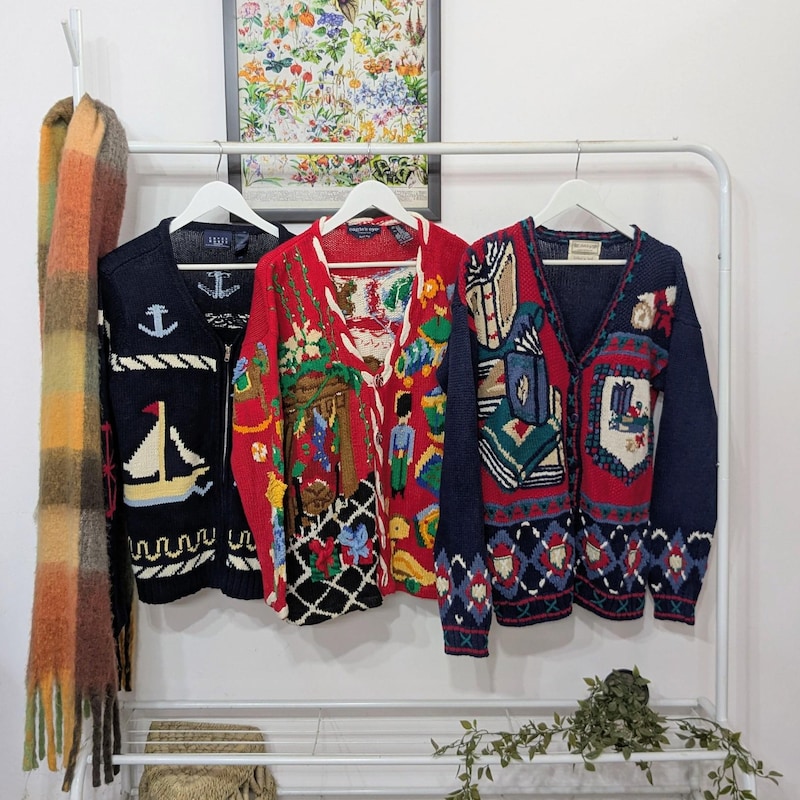 Sailing Vintage Cardigan - Etsy UK