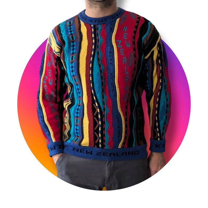 Coogi Sweater - Etsy