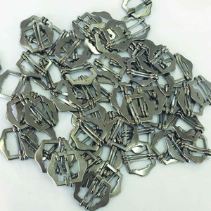 Double Bar Metal Buckle, Trouser Adjuster, Waistcoat Adjuster, Bag ...