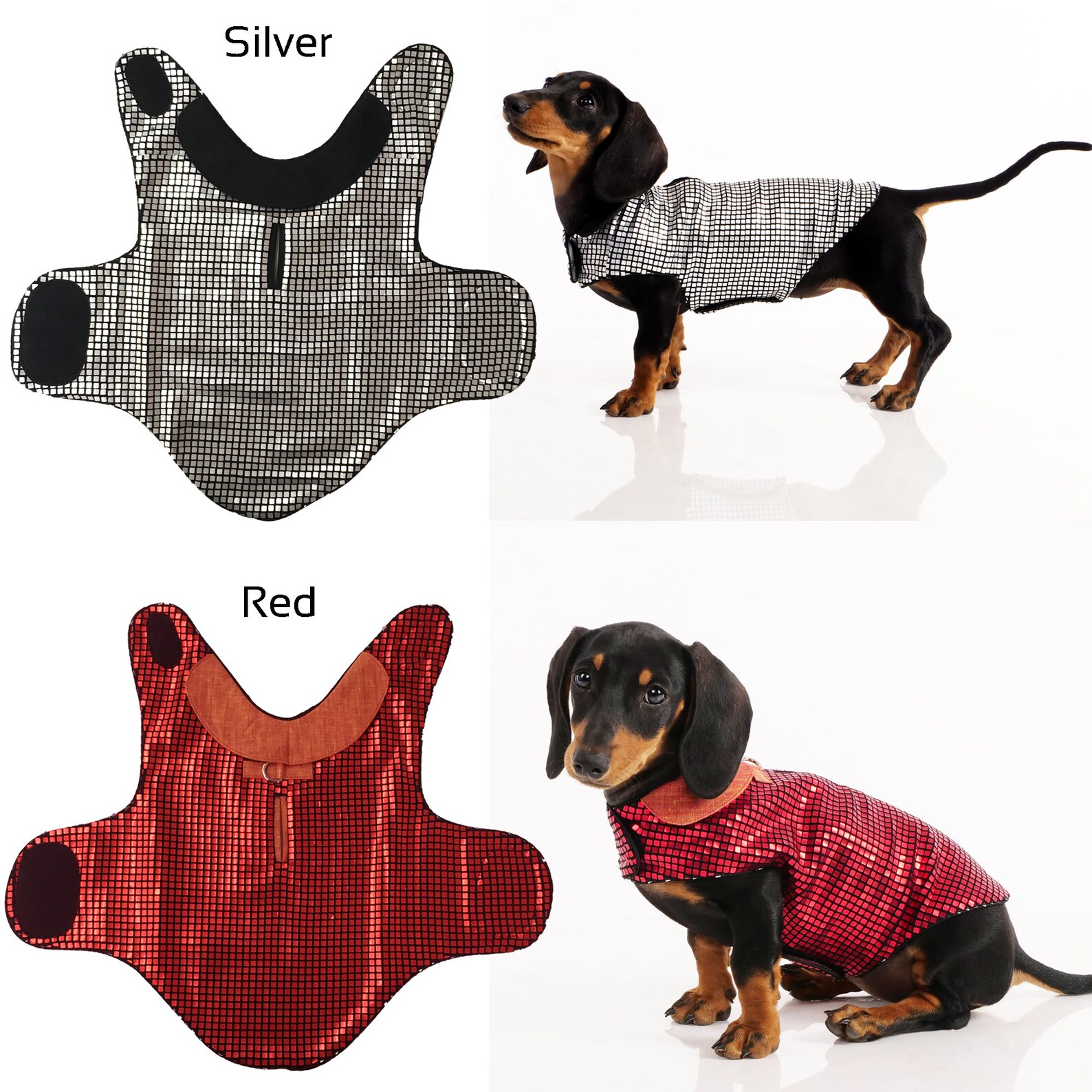 Custom Disco Ball Sequin Dog Coat Dachshund Pug Frenchie - Etsy