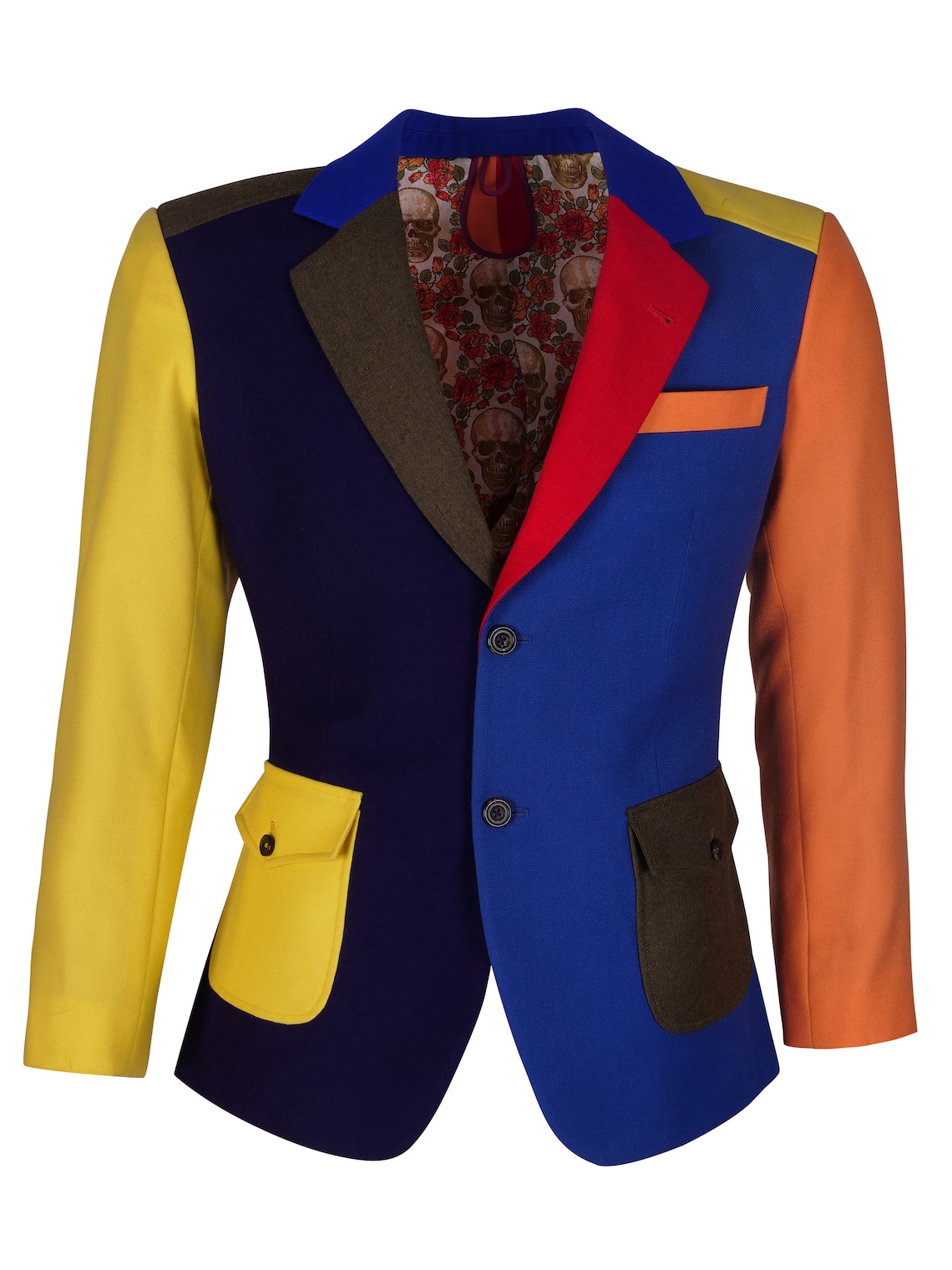 Custom Multi Coloured Flannel Blazer Mens Designer Jacket - Etsy