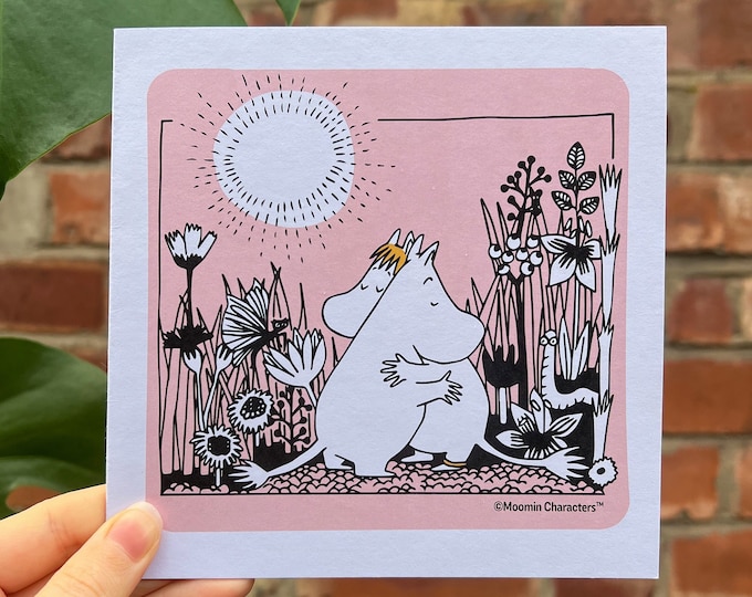 Moomin at Sea on a Float Postcard Tove Jansson Moomintroll - Etsy