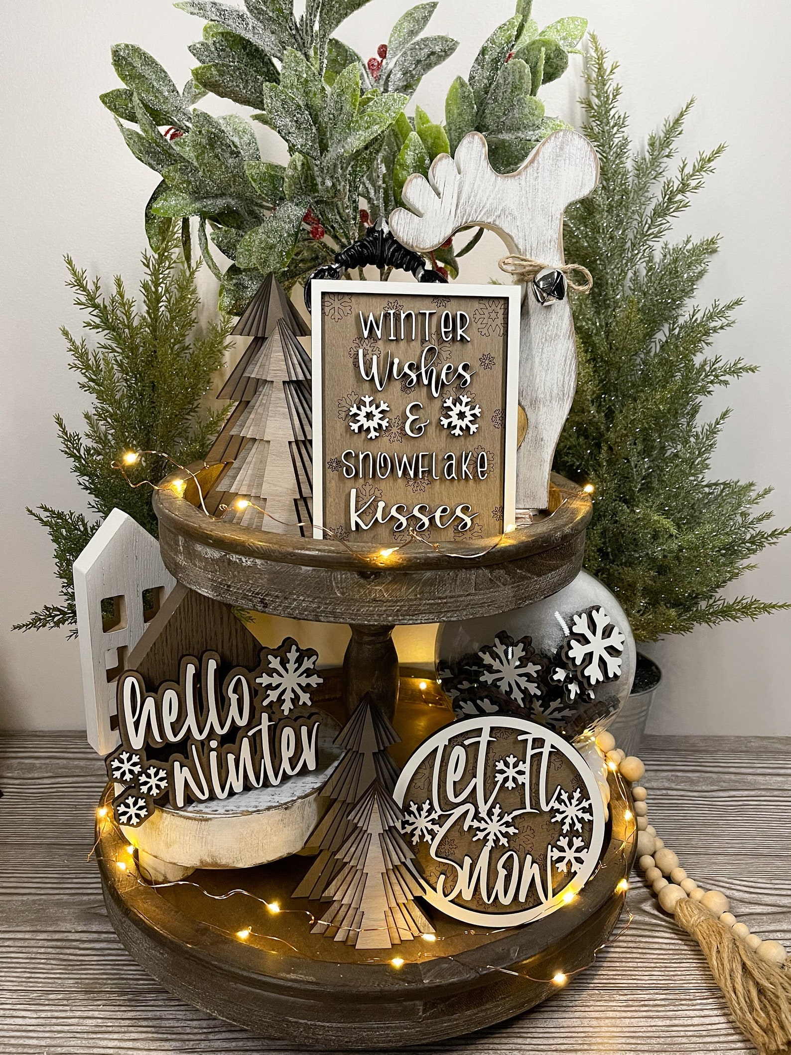 Winter Decor Winter Signs Holiday Decor Holiday Signs - Etsy