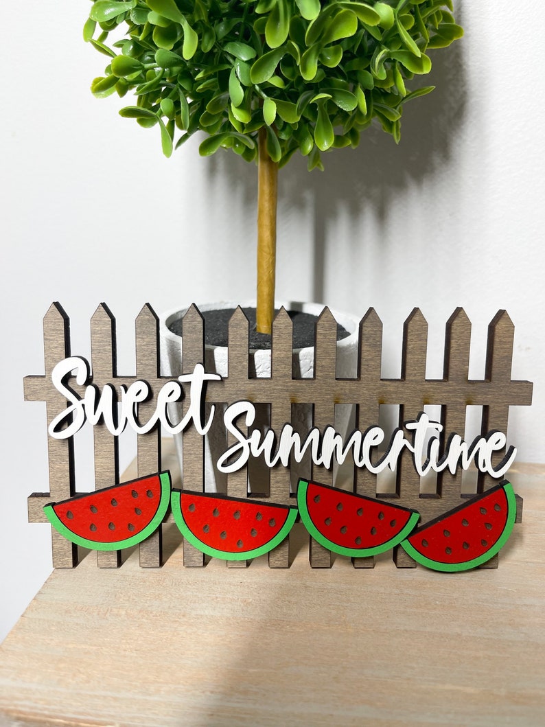 Watermelon Decor Summer Decor Summer Signs Wood Signs - Etsy