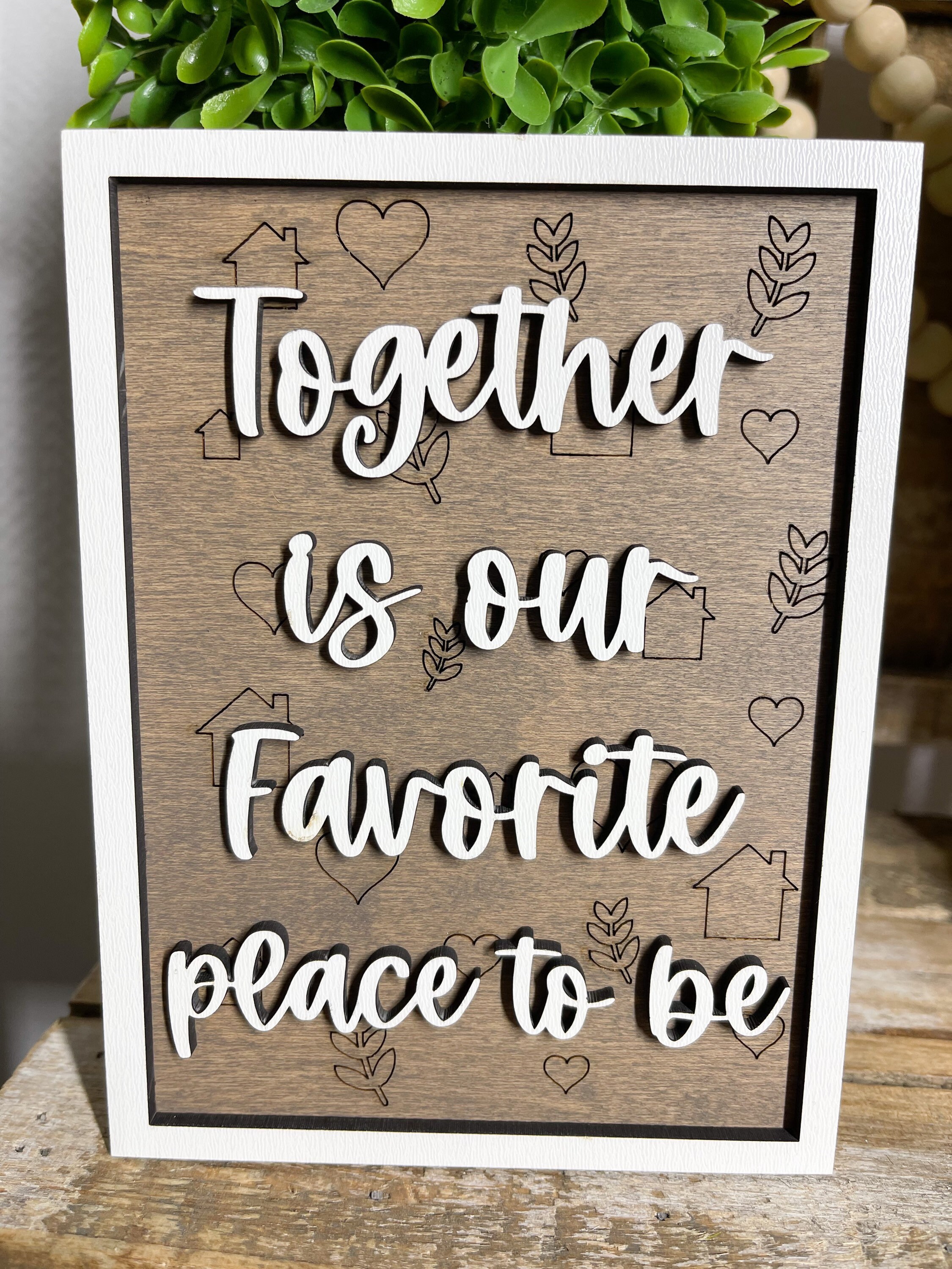 Everyday Signs Neutral Signs Neutral Decor Family Signs - Etsy