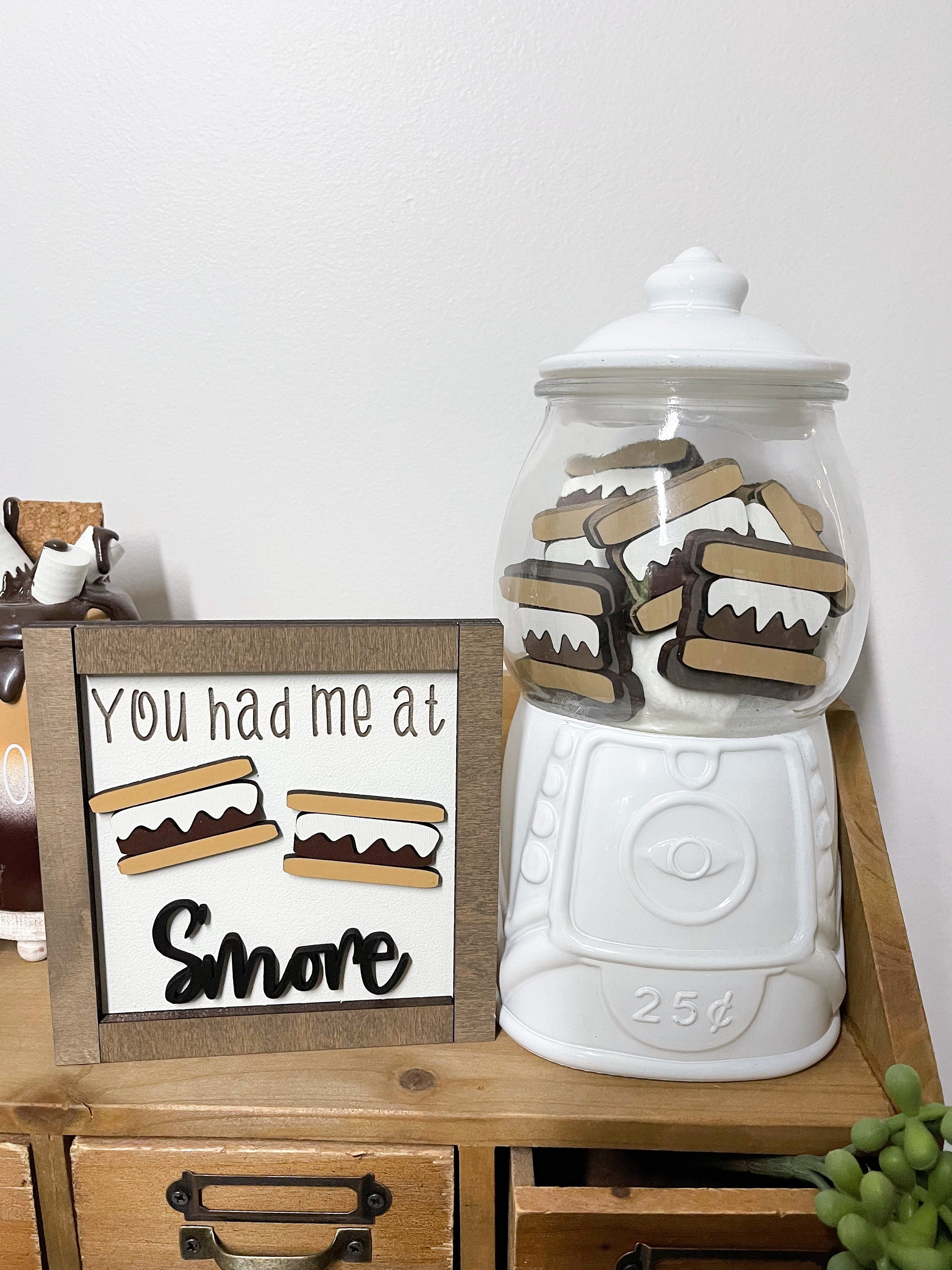 S'mores Gumball Signs, S'mores Gumball Filler, S'mores Signs, S'mores ...