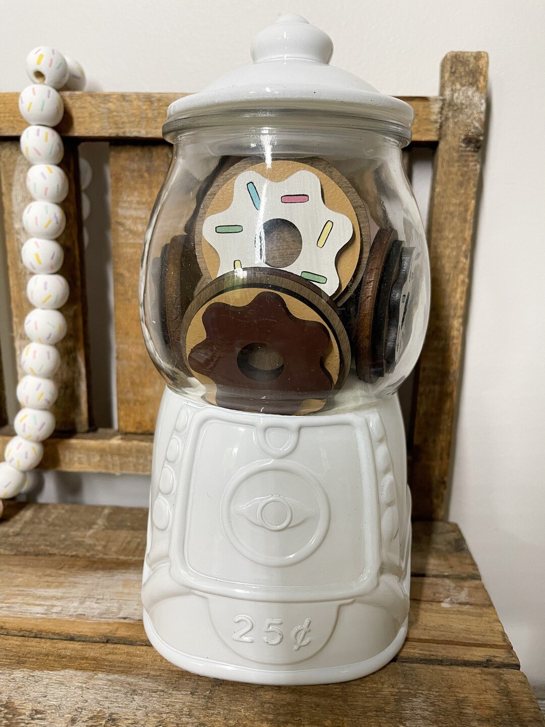 Donut Gumball Signs, Donut Gumball Filler, Donut Signs, Donut Target ...