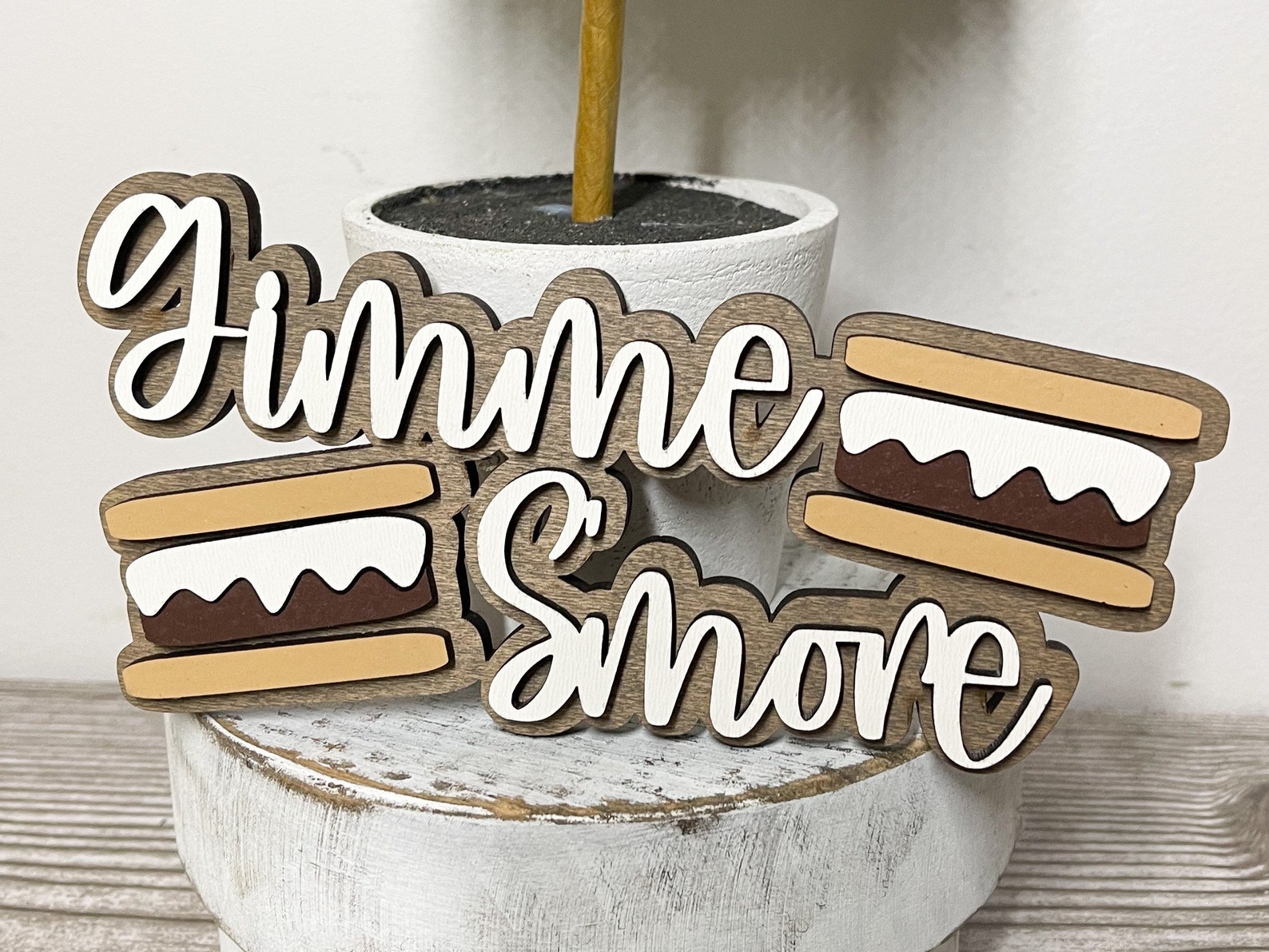 Smores Decor Smores Kitchen Decor Smores Signs Smores - Etsy