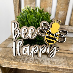 Spring Signs, Spring Decor, Farmhouse Decor, Bee Decor, Bee Signs ...