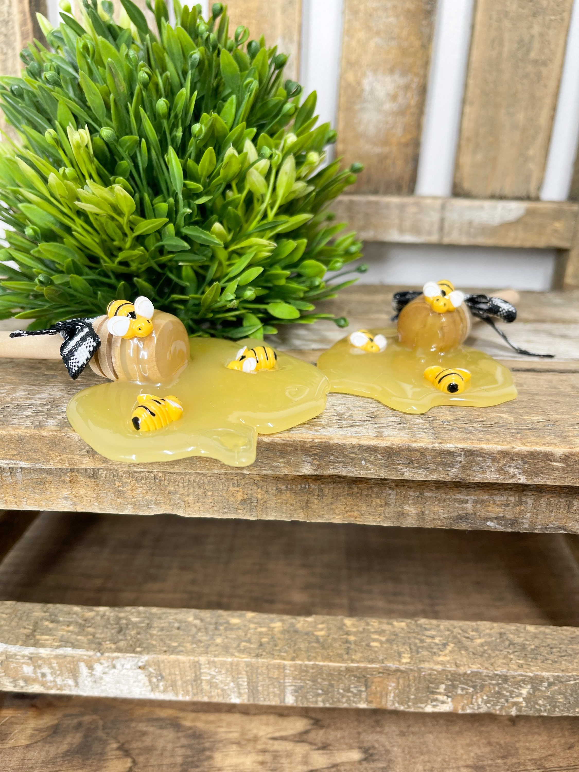 Spring Decor, Spring Signs, Bee Decor, Bee Signs, Wood Signs, Tiered ...