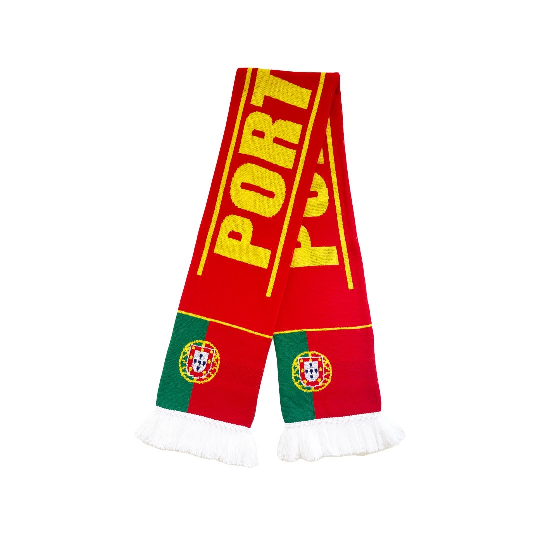 Portugal Football Scarf | 100% Recycled Acrylic | Selecção Pride - Etsy