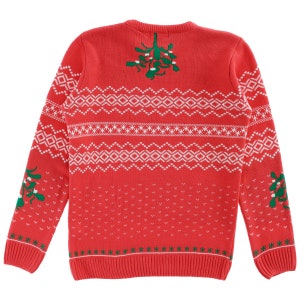 Dua Lipa Mistletoe Knitted Christmas Jumper Notjust Charity Sweater ...