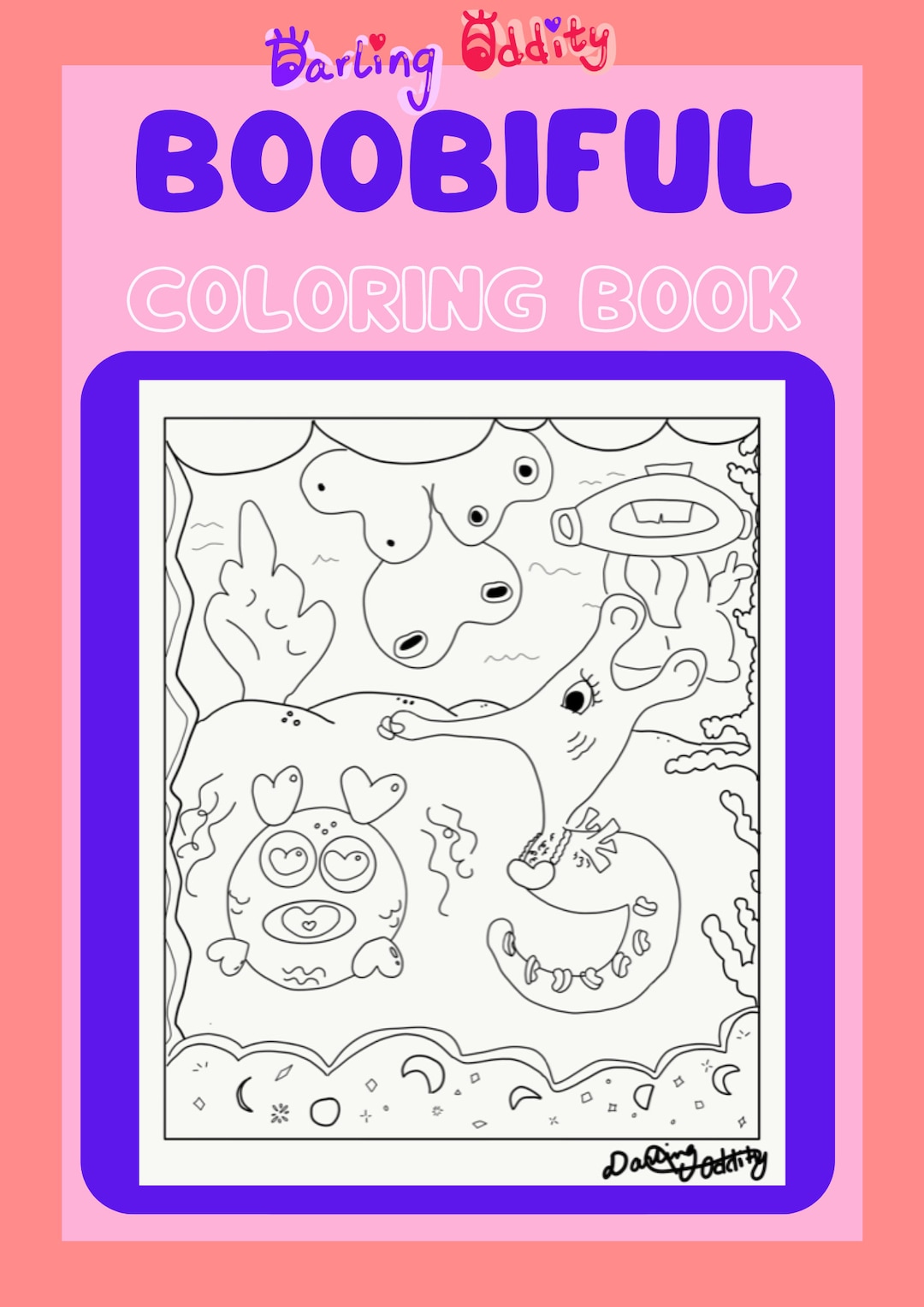 Boobiful Coloring Book - Etsy