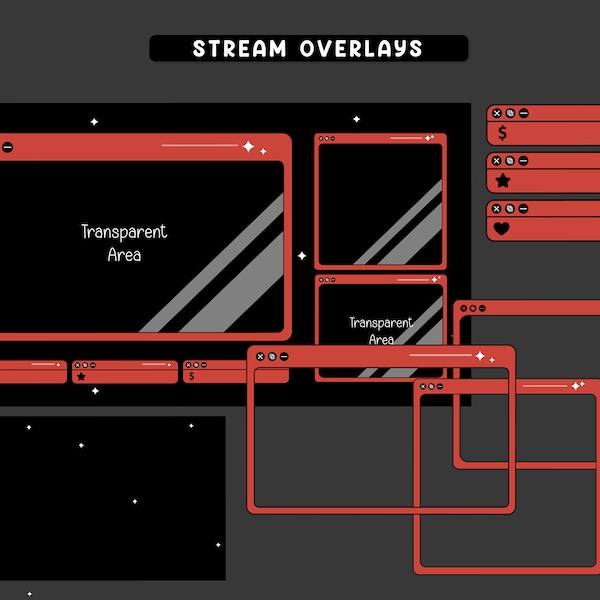 Windows Twitch Overlay - Shop Online - Etsy
