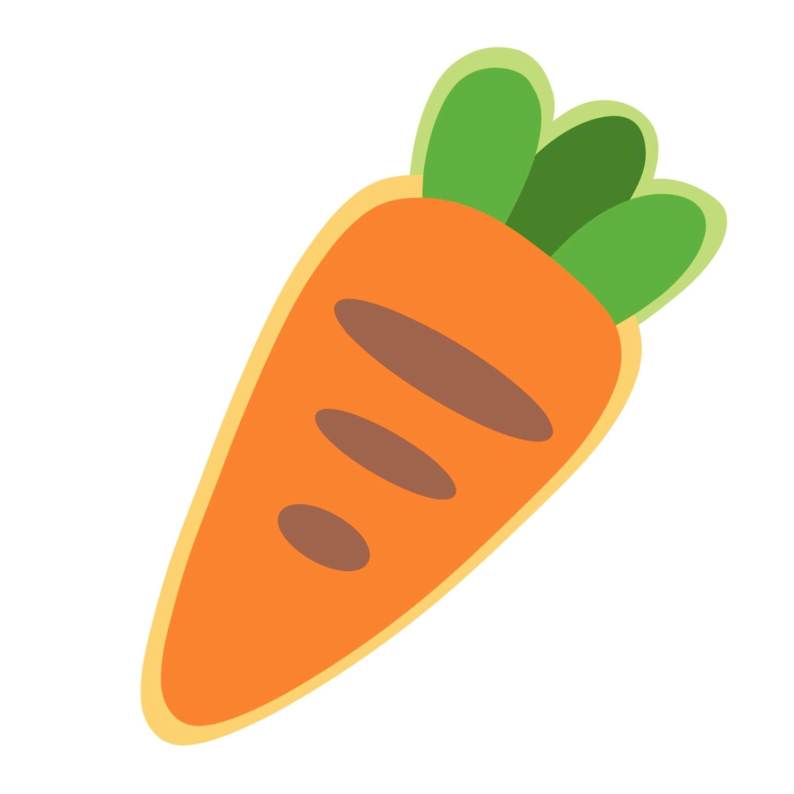 Cute Carrot Sticker | Etsy