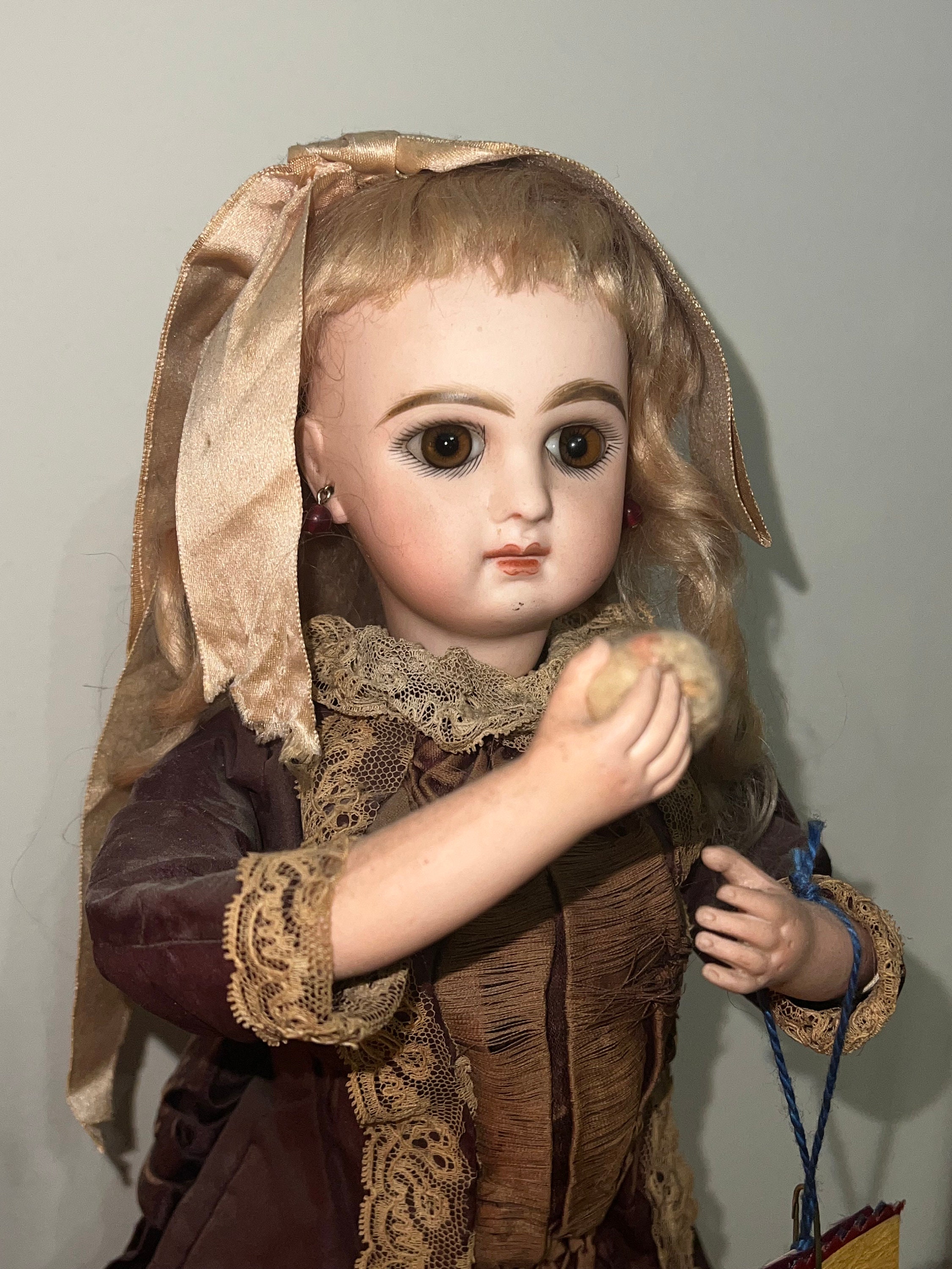 Early 1800s Authentic Antique French Clockwork Musical Automaton Jumeau ...