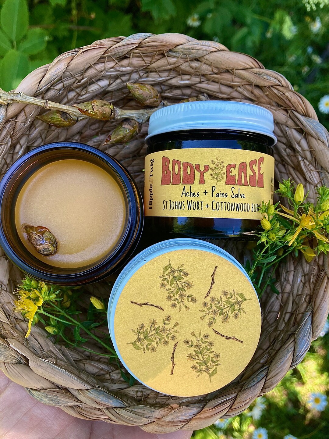 Body Ease/joint and Muscle Salve/herb Infused/2 Oz - Etsy
