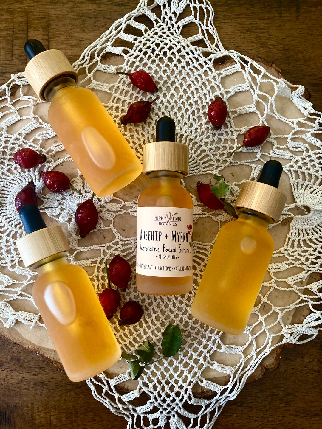 Rosehip and Myrrh/facial Serum/all Skin Types - Etsy