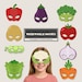DIY Vegetable Mask Pages: Printable Craft Activity (PDF Download) - Etsy
