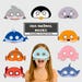 Sea Animal Masks Printable, 12 Ocean Theme PDF Party Masks for Kids ...