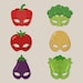 DIY Vegetable Mask Pages: Printable Craft Activity (PDF Download) - Etsy