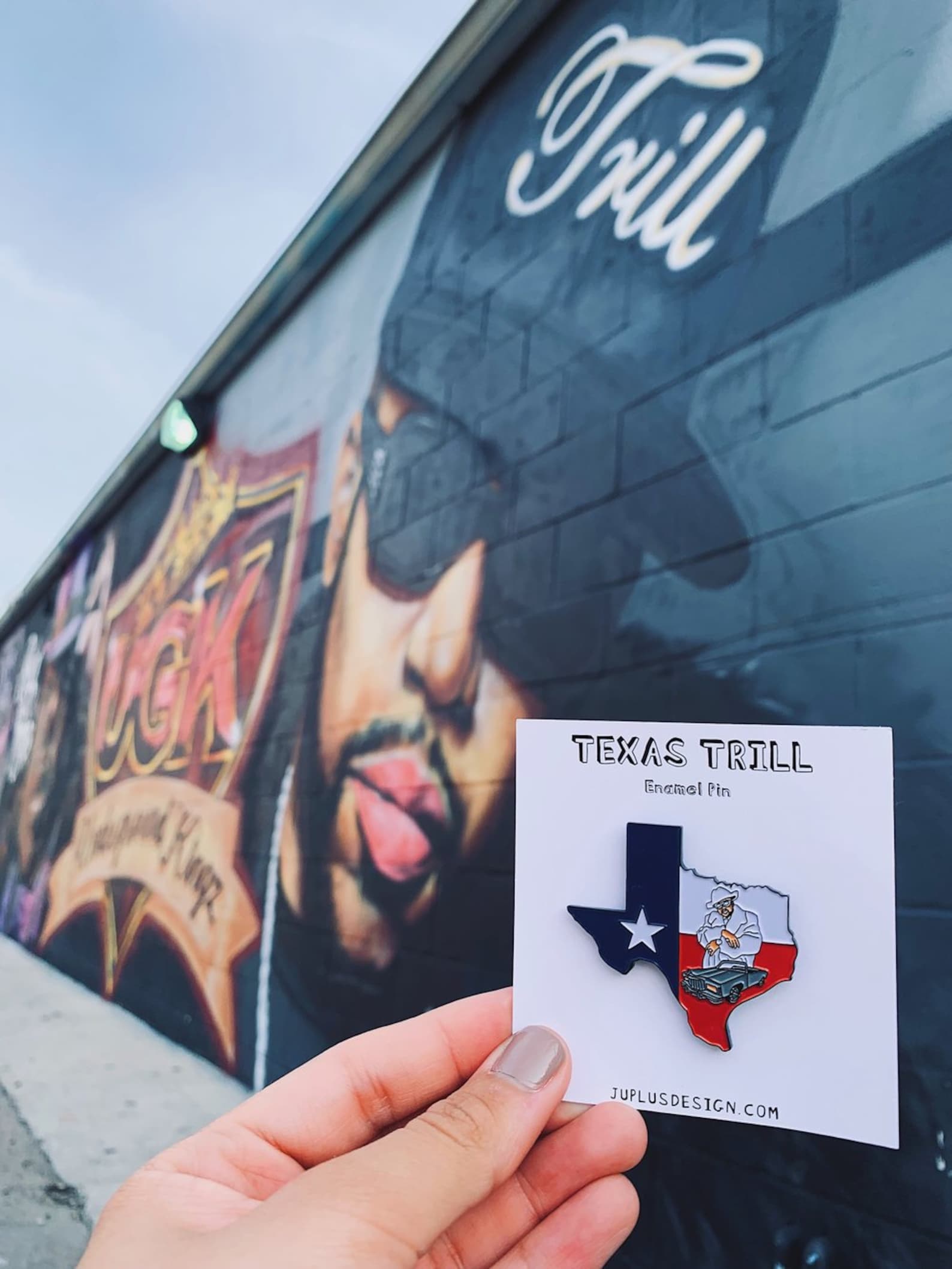 Texas Trill 'Pimp C' Enamel Pin | Etsy