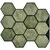 Spinach Green 3D PU Peel and Stick Wall Tile | Kitchen Backsplash Tiles ...