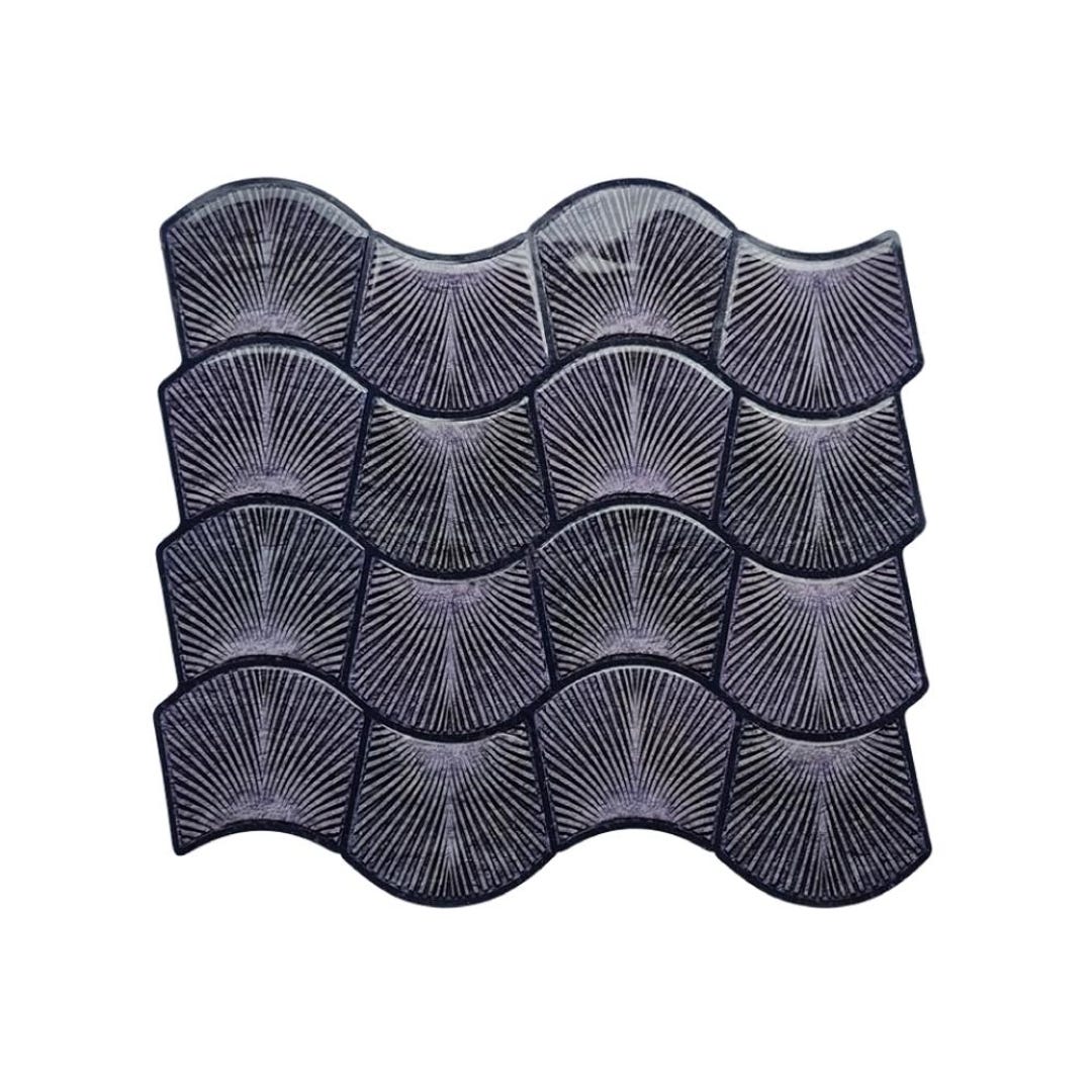 Deep Blue Peel and Stick Wall Tile: Kitchen Backsplash, Self Adhesive ...