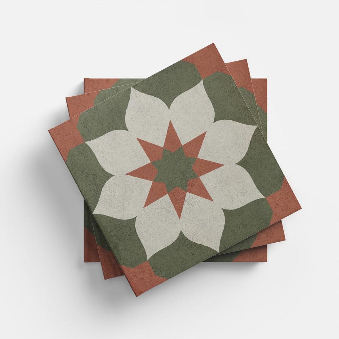 Peel and Stick Floor Tiles: DIY Vinyl Home Decor - Mosaicowall Style - Etsy