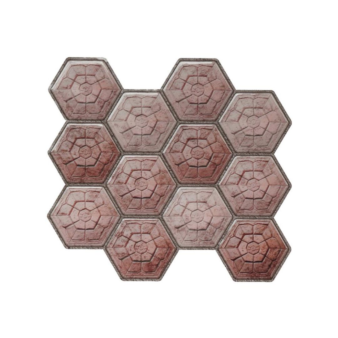Dusty Rose Peel and Stick Backsplash Tiles: Waterproof DIY Home Decor ...