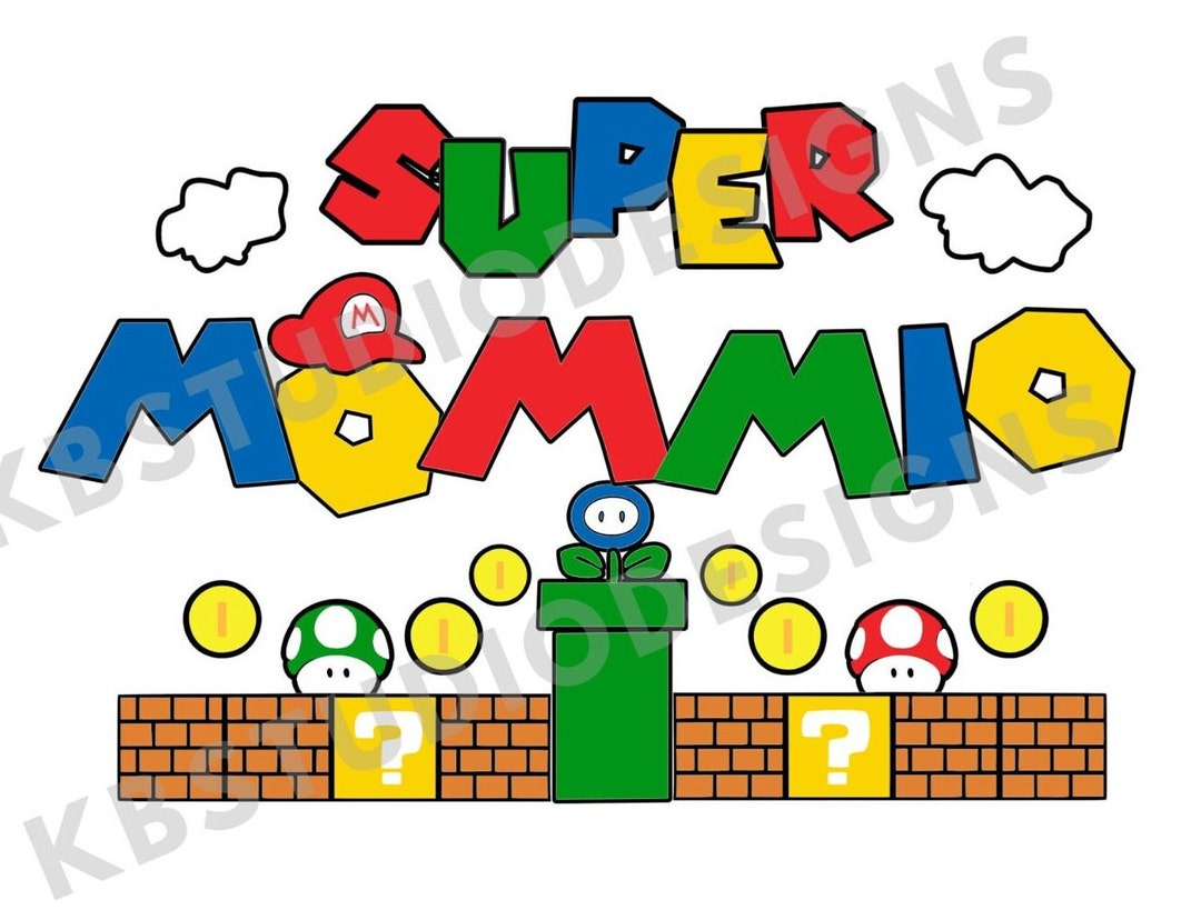 Super Mommio SVG PNG Jpg, Cricut, Silhouette Cameo, Print, Transfer ...
