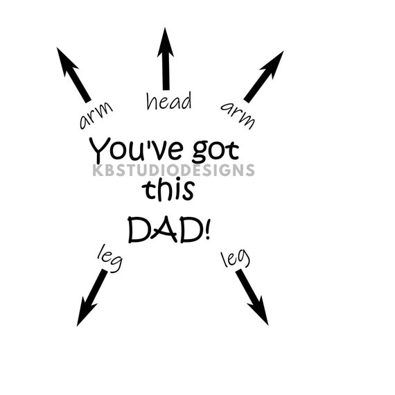 You've got this dad SVG PNG jpg new dad svg Cricut | Etsy